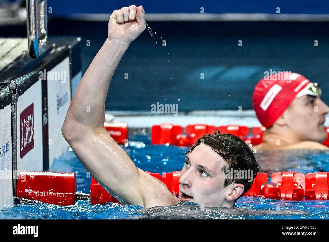 Doha, Qatar. 18th Feb, 2024. David Johnston of United States of America ...