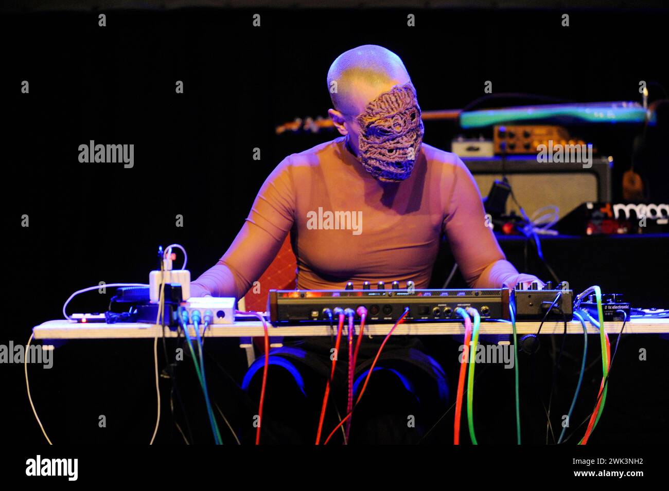 Die amerikanische Jazz-Keyboarderin Liz Kosack beim 28. JOE-Festival in ...