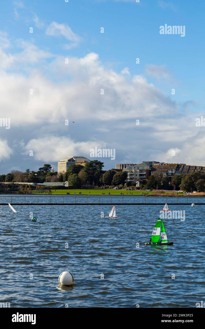 Poole, Dorset UK. 18th February 2024. UK weather: changeable weather ...