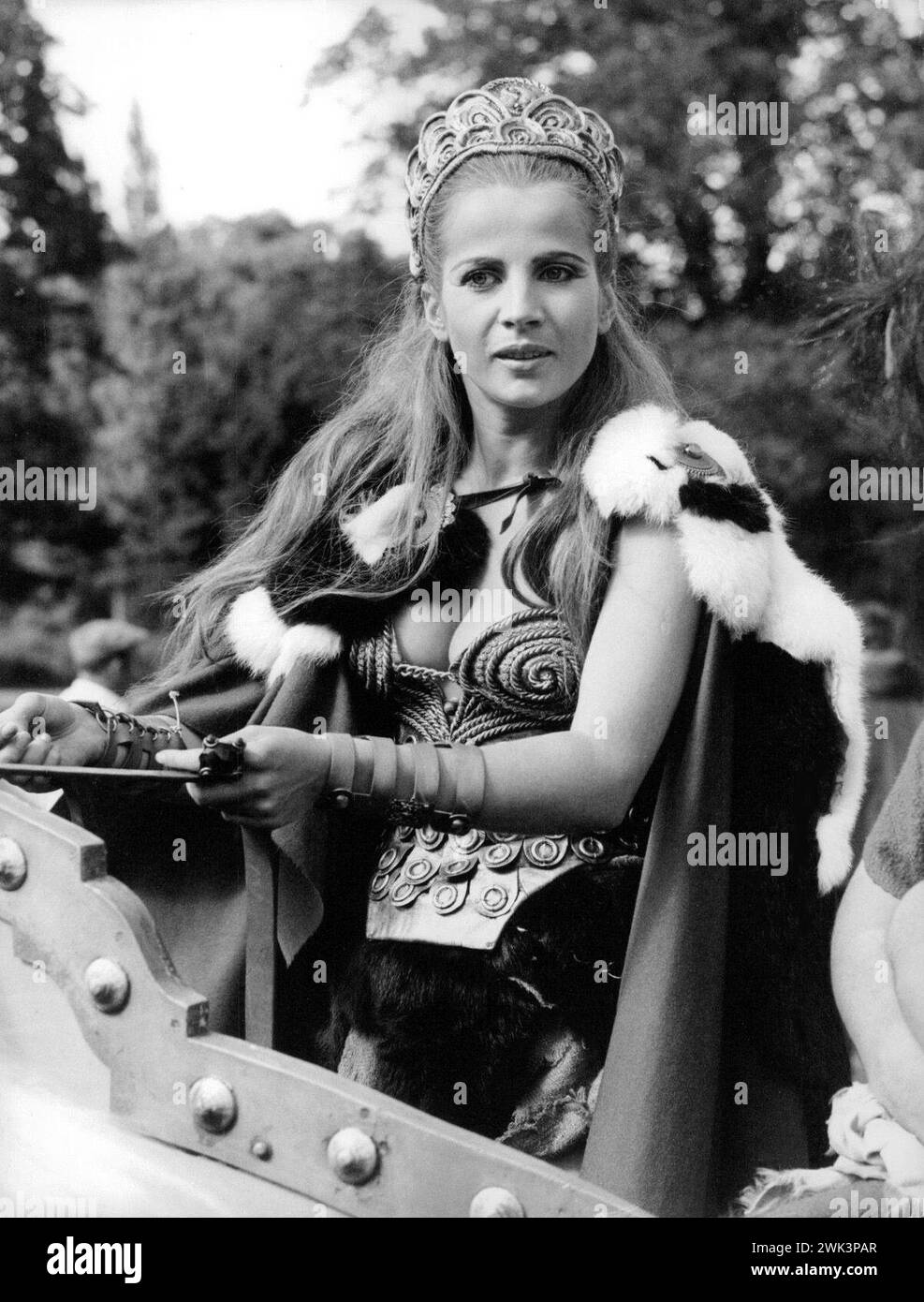 Portrait of Finnish actress CARITA as Salina in the title role of THE ...