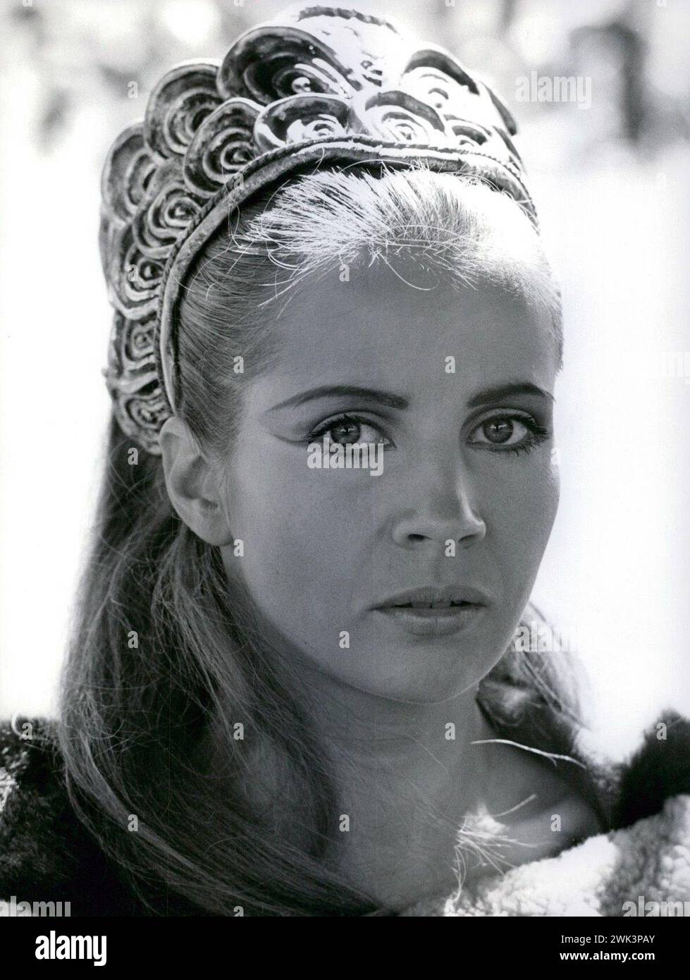 Portrait of Finnish actress CARITA as Salina in the title role of THE ...