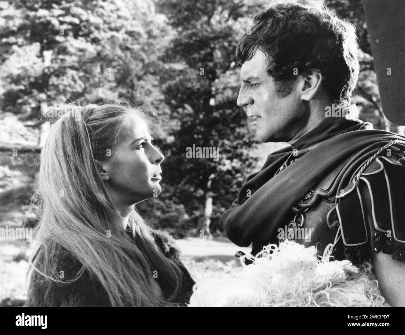 CARITA and DON MURRAY in a scene from THE VIKING QUEEN 1967 Director ...