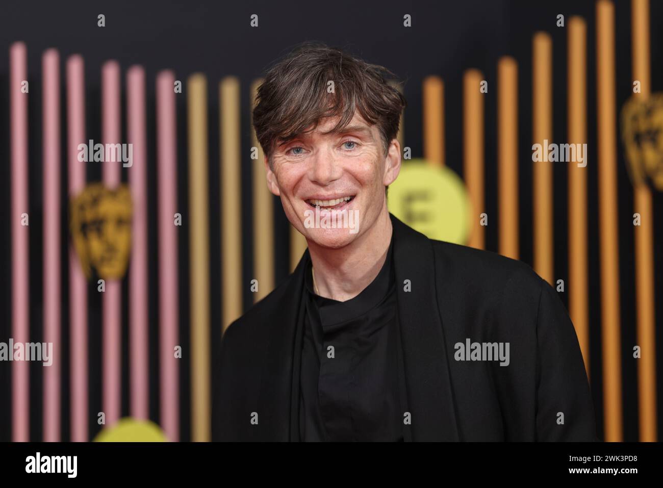 Cillian Murphy poses for photographers upon arrival at the 77th British ...