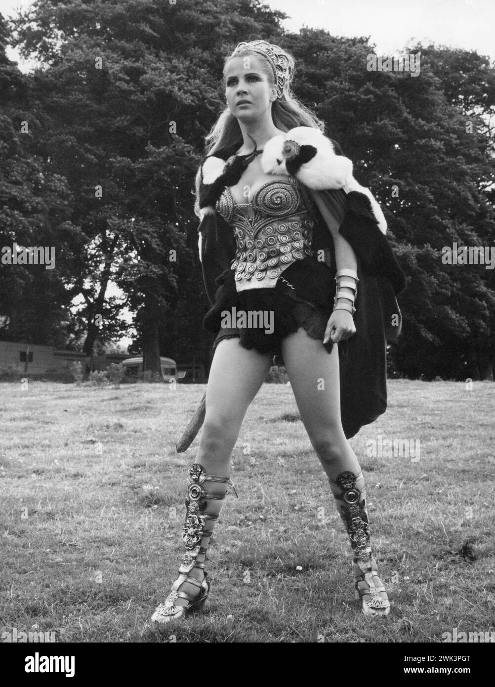 Portrait of Finnish actress CARITA as Salina in the title role of THE ...