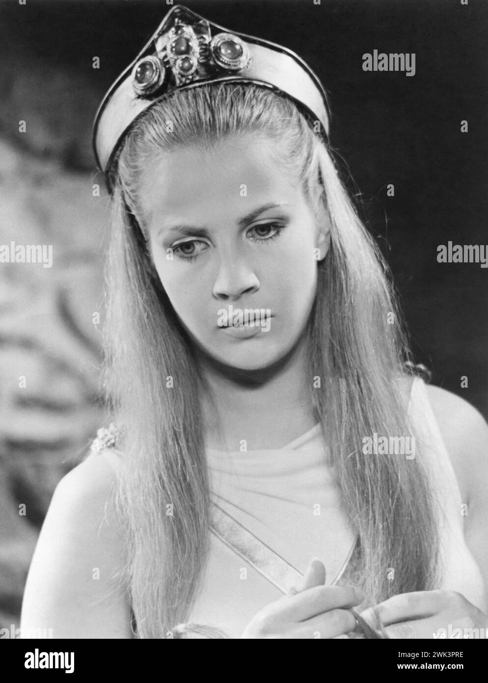 Portrait of Finnish actress CARITA as Salina in the title role of THE ...