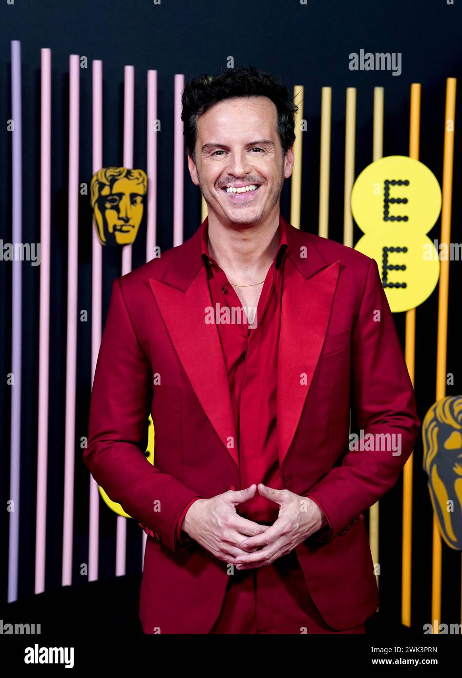 Andrew Scott attends the Bafta Film Awards 2024, at the Royal Festival ...
