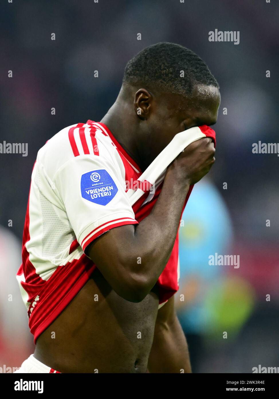 AMSTERDAM - Carlos Forbs of Ajax after the Dutch Eredivisie match ...