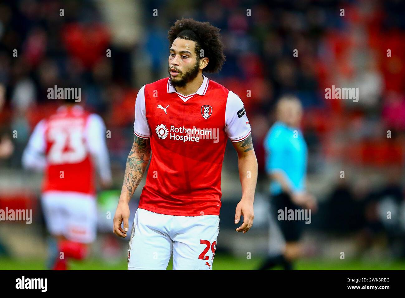 AESSEAL New York Stadium, Rotherham, England - 17th February 2024 Sam ...