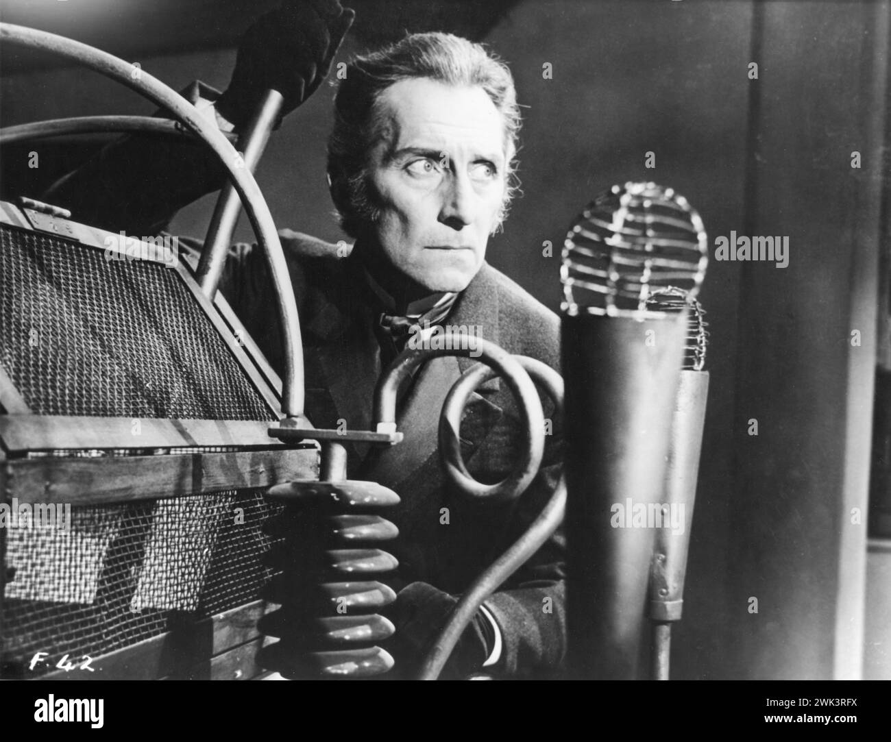 PETER CUSHING in a scene from FRANKENSTEIN CREATED WOMAN 1967 Director ...