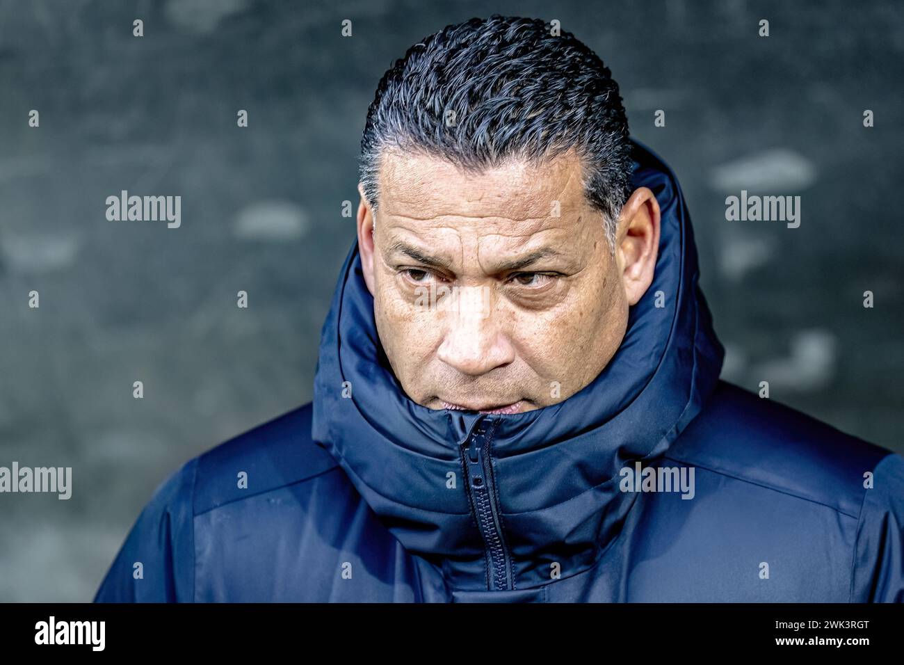 ROTTERDAM, Netherlands, 18-02-2024, SPO, Feyenoord stadium De Kuip ...