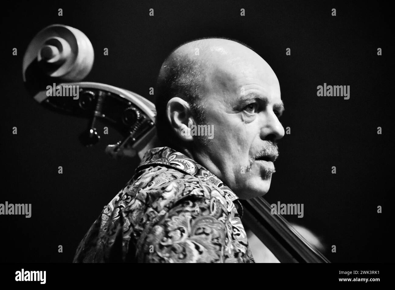 Ian Thomson pictured as folk-rock band 'Lindisfarne' perform live in ...