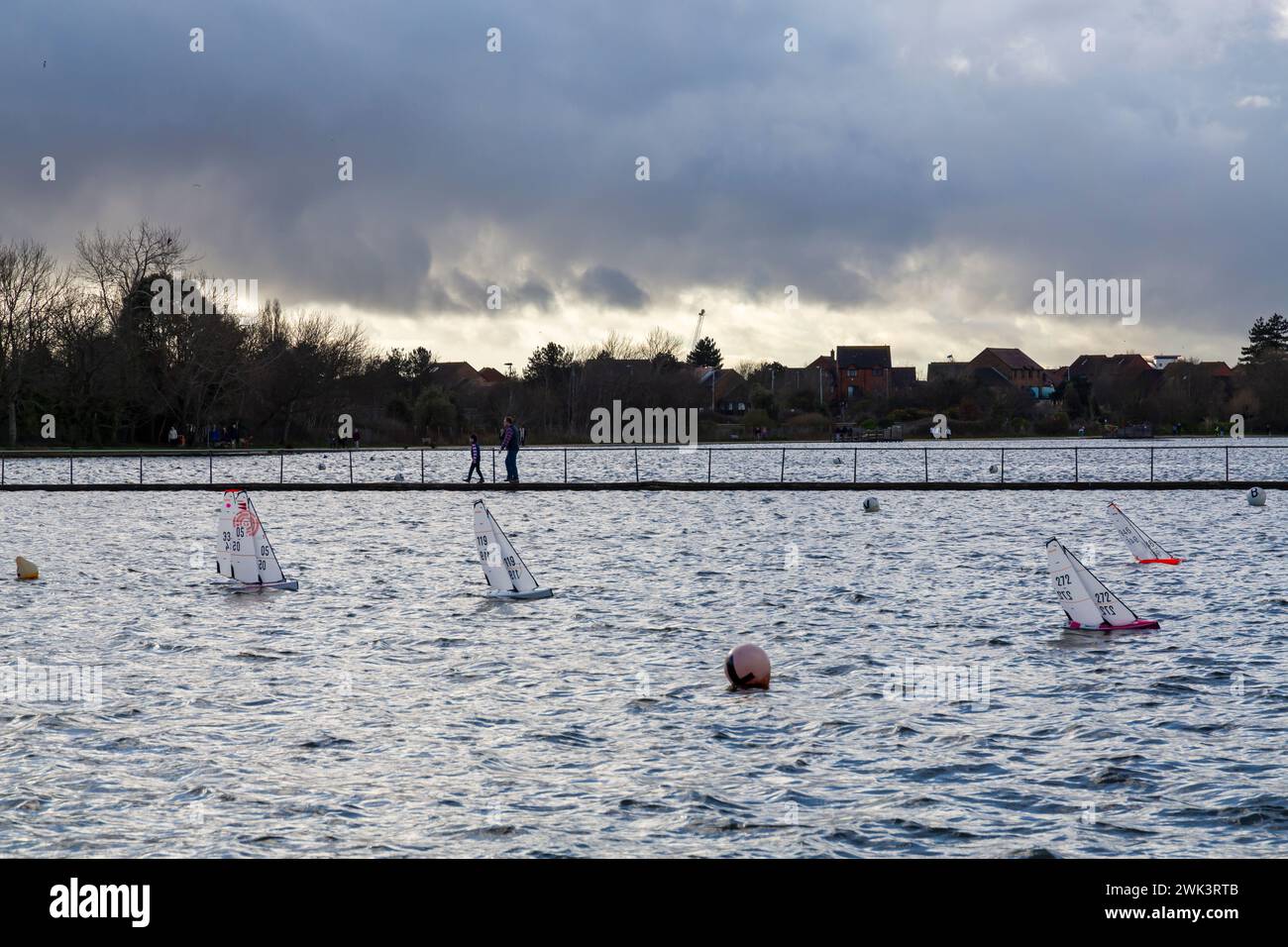 Poole, Dorset UK. 18th February 2024. UK weather: changeable weather ...