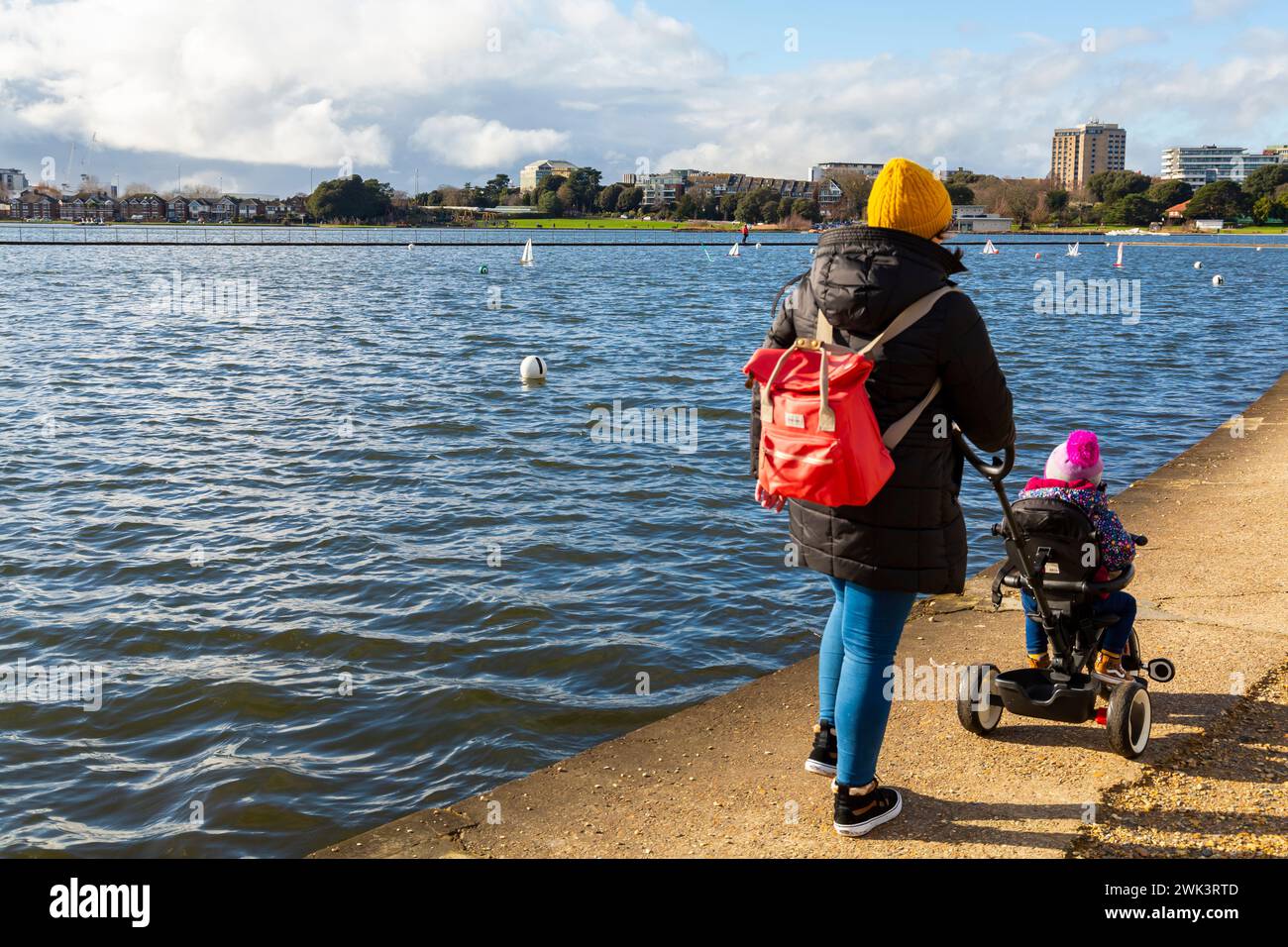 Poole, Dorset UK. 18th February 2024. UK weather: changeable weather ...