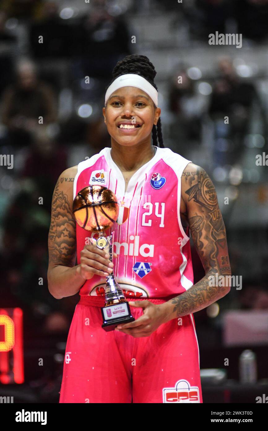 Robyn Parks of Famila Basket is the mvp of FrecciaRossa Final Four ...