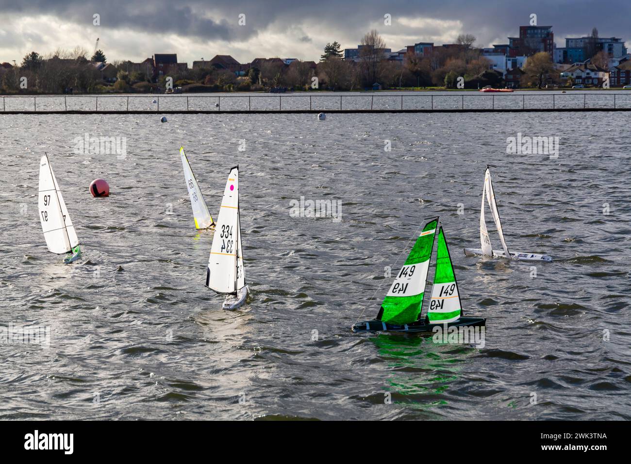 Poole, Dorset UK. 18th February 2024. UK weather: changeable weather ...