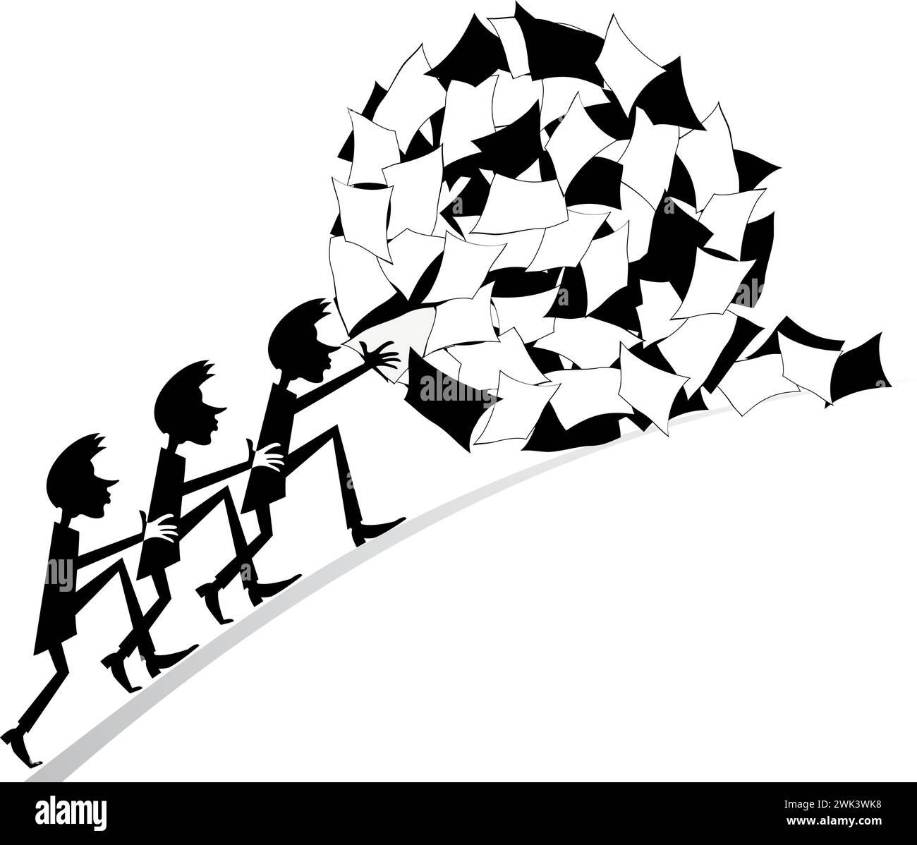 Business. Team work in business. Team work in business concept. Group ...