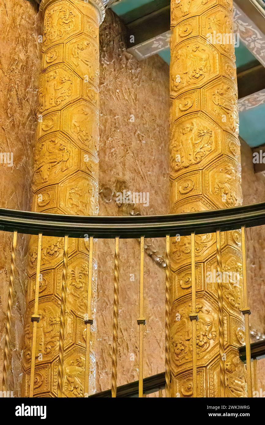 Restored historic Gillioz Theatre, Springfield, MO, on Route 66 Stock ...