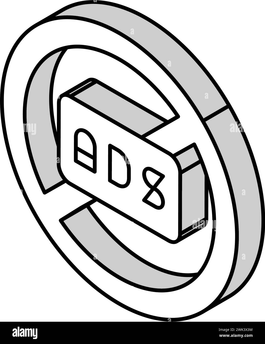 Blocked vision Stock Vector Images - Alamy