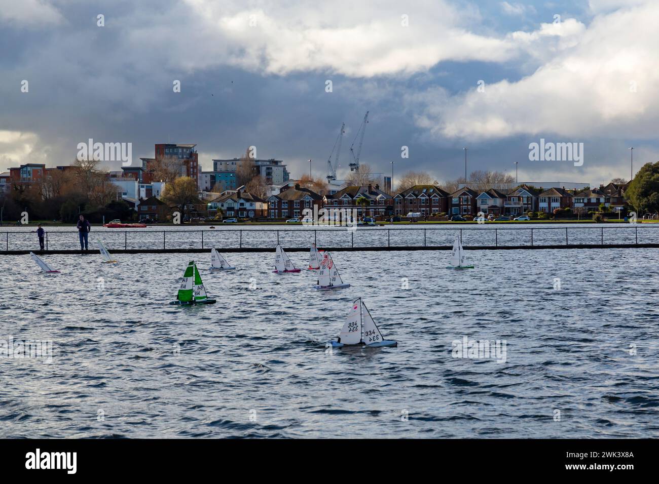 Poole, Dorset UK. 18th February 2024. UK weather: changeable weather ...