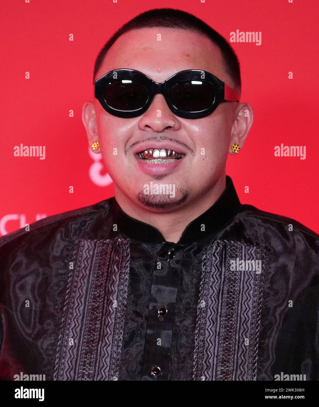 Los Angeles, USA. 17th Feb, 2024. P-Lo arrives at the 88rising's ...