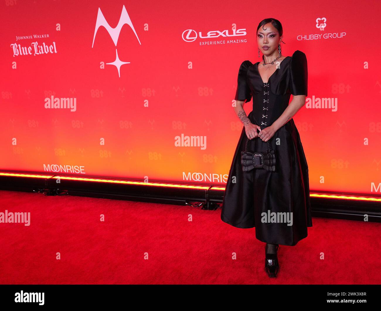 Los Angeles, USA. 17th Feb, 2024. Nava Rose arrives at the 88rising's ...