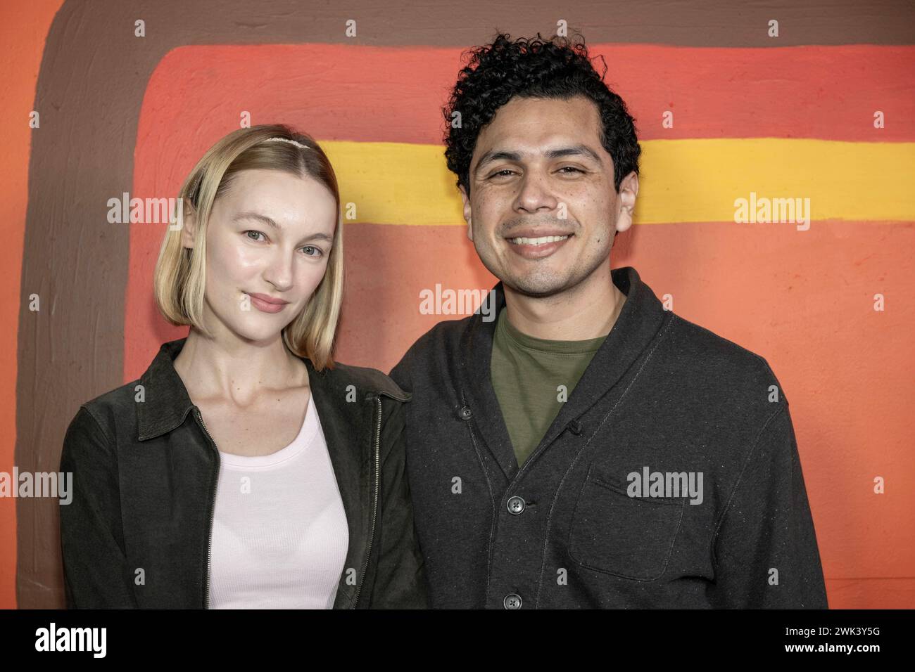 Burbank, USA. 17th Feb, 2024. Actress Jordan Whitney, Actor Sergio ...