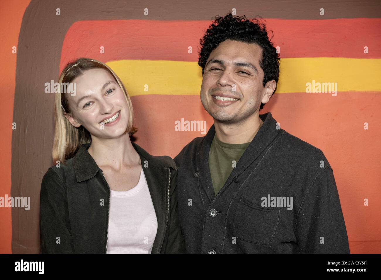 Burbank, USA. 17th Feb, 2024. Actress Jordan Whitney, Actor Sergio ...