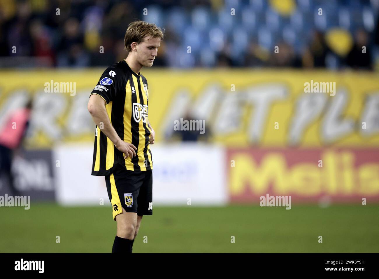 ARNHEM - Melle Meulensteen of Vitesse after the Dutch Eredivisie match ...