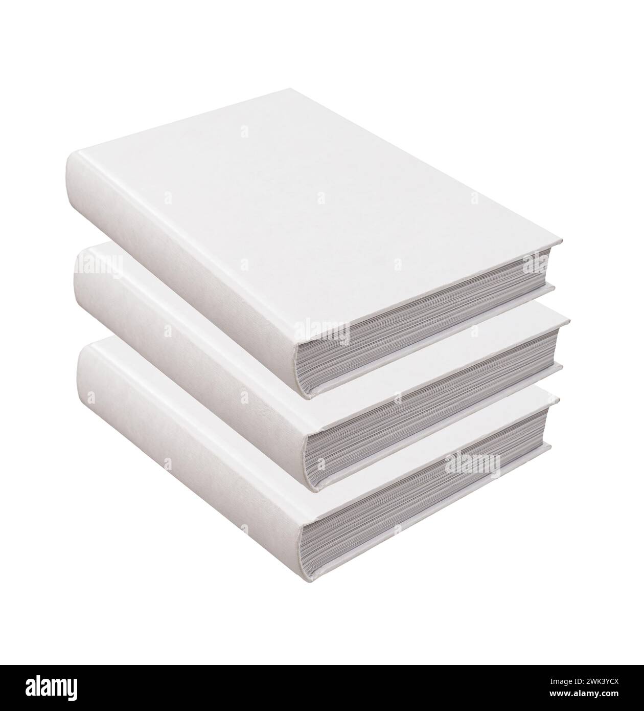 Blank book cover stack mockup. Clear textbook hardback, catalog lying ...