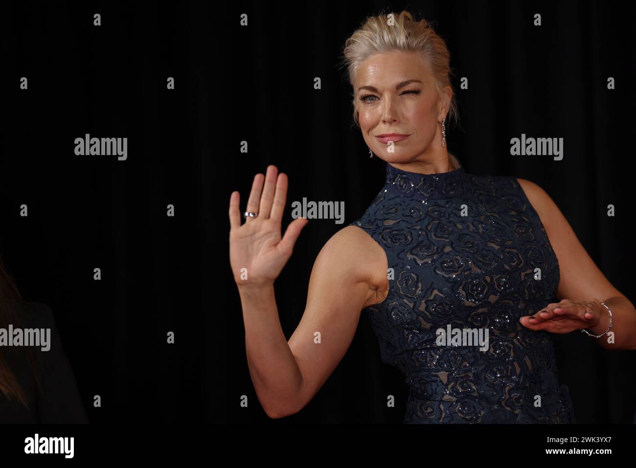 Hannah Waddingham poses for photographers upon arrival at the 77th ...