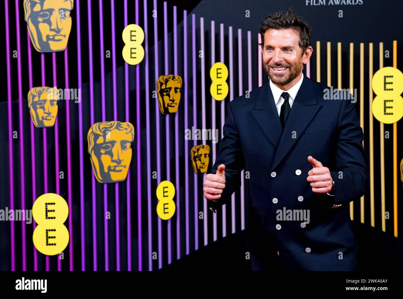 Bradley Cooper attends the Bafta Film Awards 2024, at the Royal ...