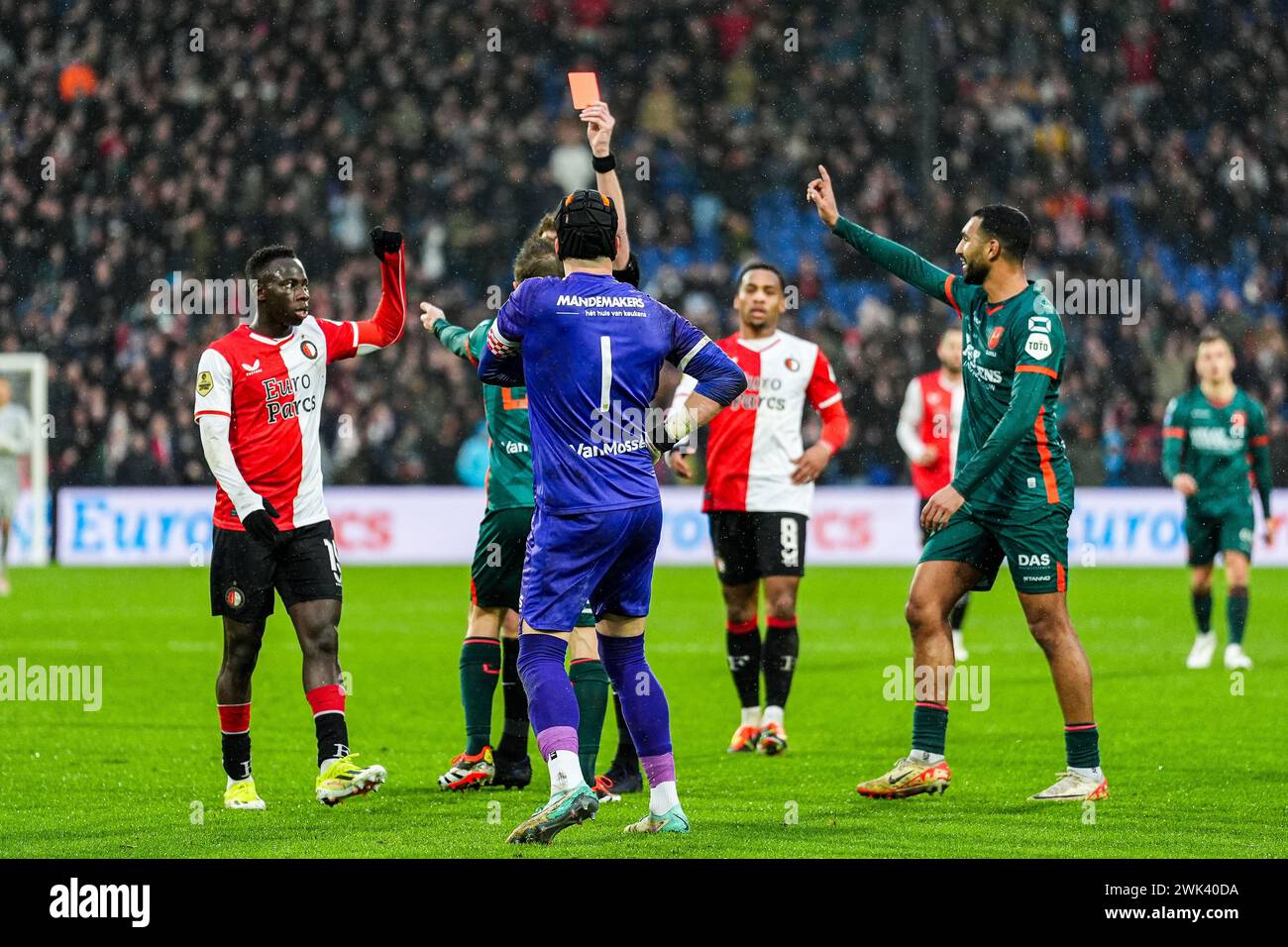 Rotterdam, The Netherlands. 18th Feb, 2024. Rotterdam - RKC Waalwijk ...