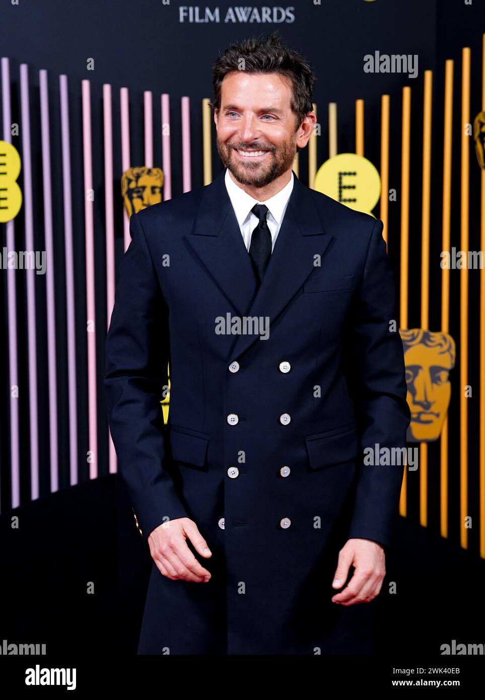 Bradley Cooper attends the Bafta Film Awards 2024, at the Royal ...