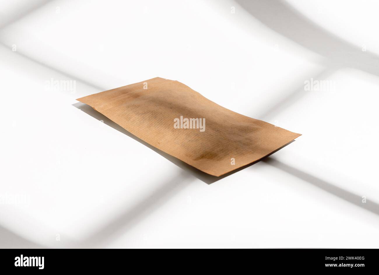 Kraft paper pouch, ziplock bag, pack mockup. Craft beige zip lock sack ...