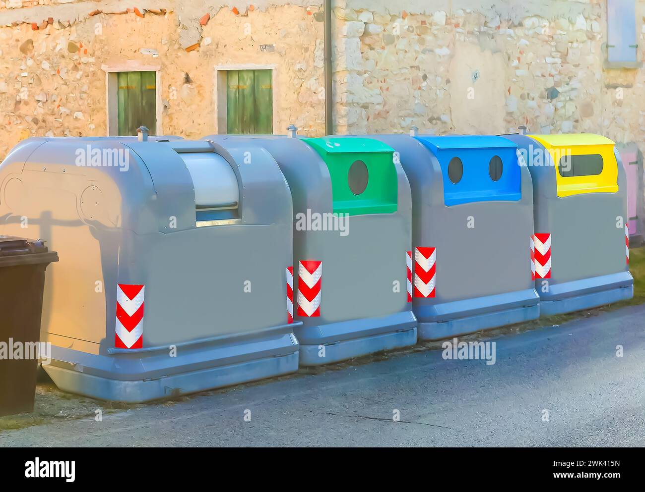 bins to the separate collection of waste dividing it into glass paper ... bins to the separate collection of waste dividing it into glass paper ...