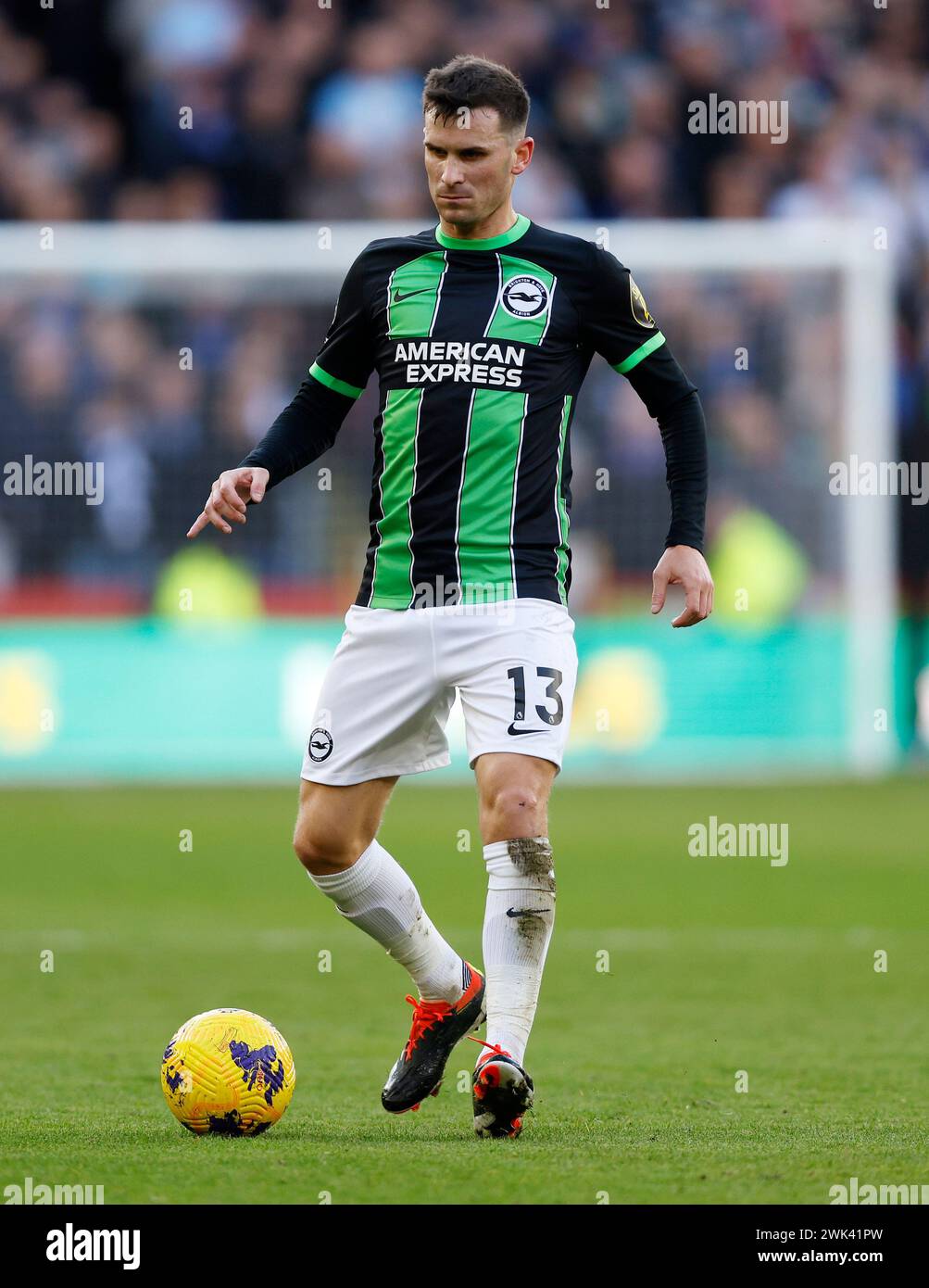 Brighton and Hove Albion's Pascal Gross during the Premier League match ...