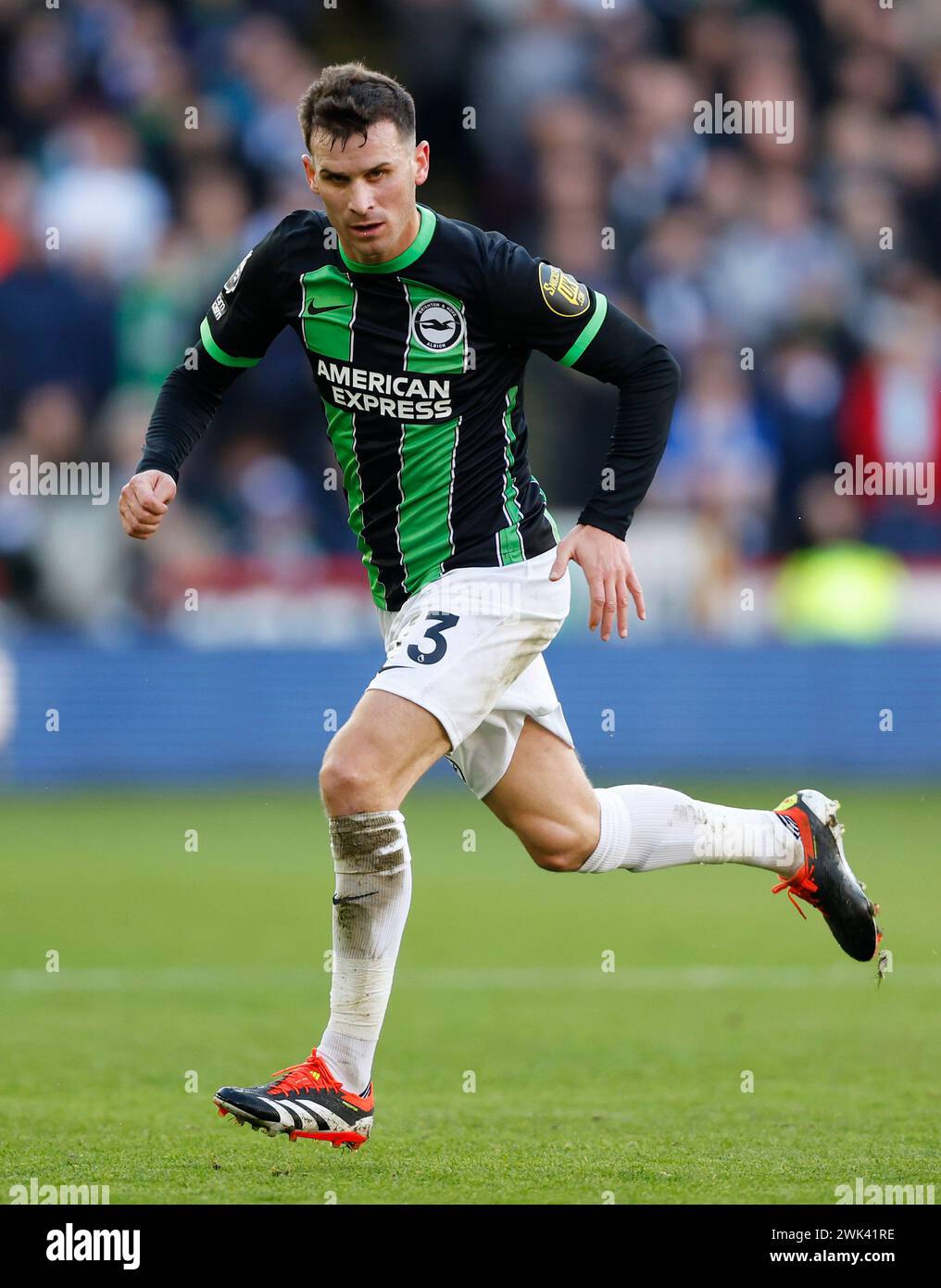 Brighton and Hove Albion's Pascal Gross during the Premier League match ...