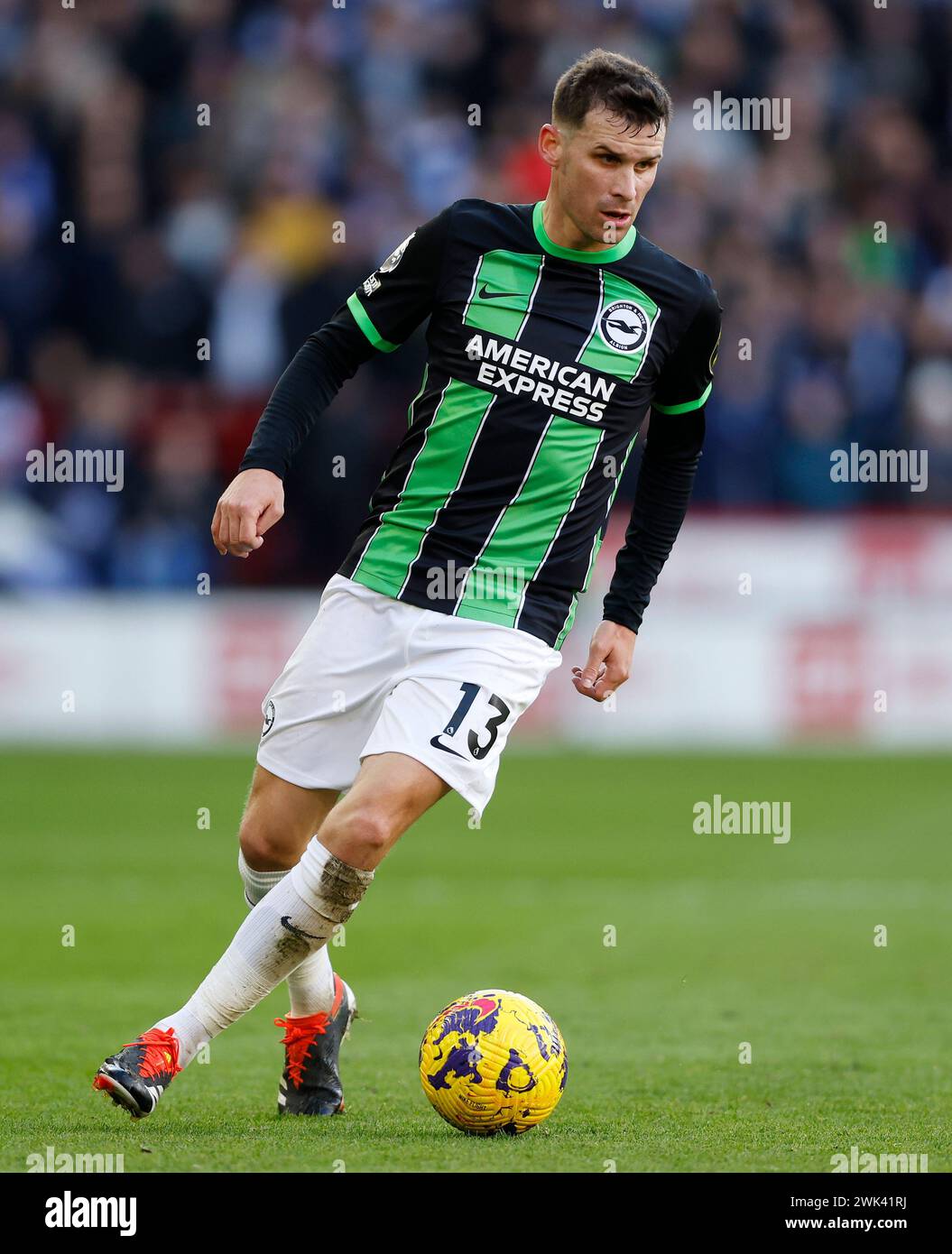 Brighton and Hove Albion's Pascal Gross during the Premier League match ...