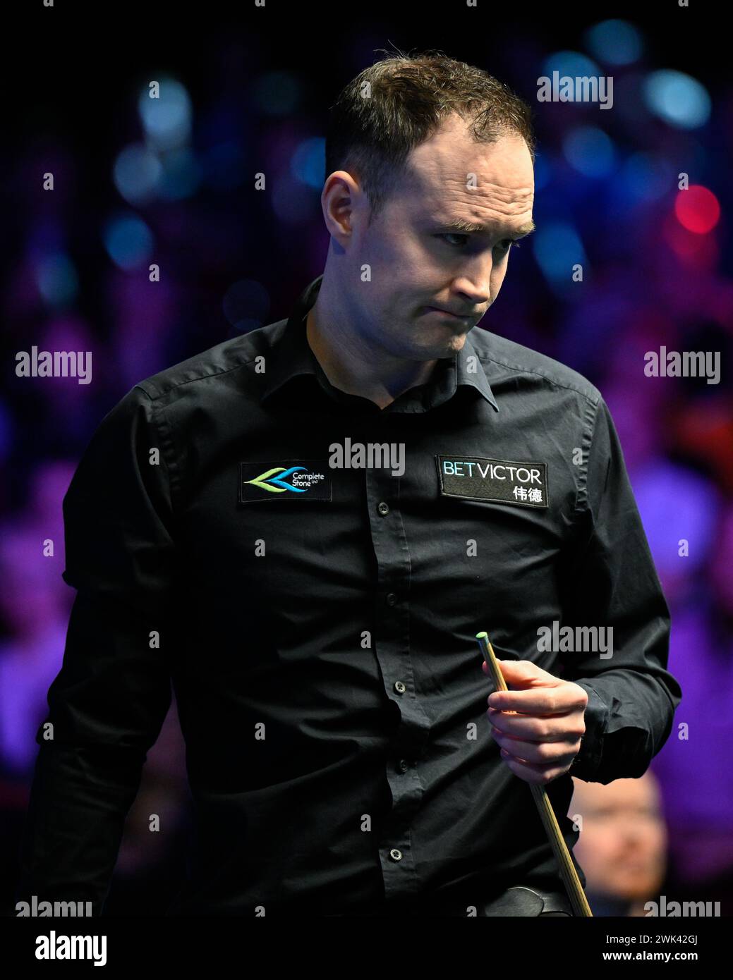 Martin O'Donnell, during the 2024 BetVictor Welsh Open Final at Venue ...