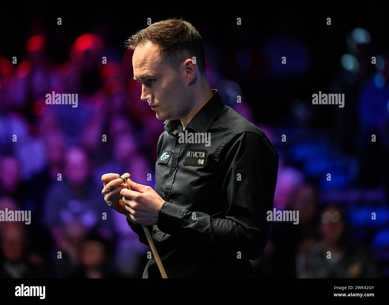 Martin O'Donnell, during the 2024 BetVictor Welsh Open Final at Venue ...