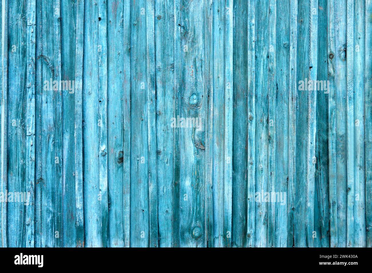 Rustic old wood plank background. Blue wooden plank desk table ...