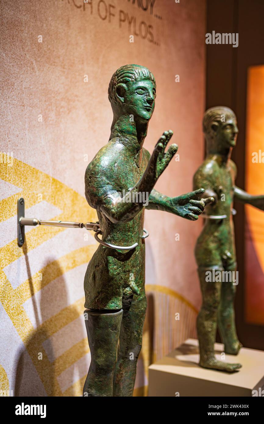 Inside the Archaeological Museum of Pylos in Niokastro area, Castle of ...