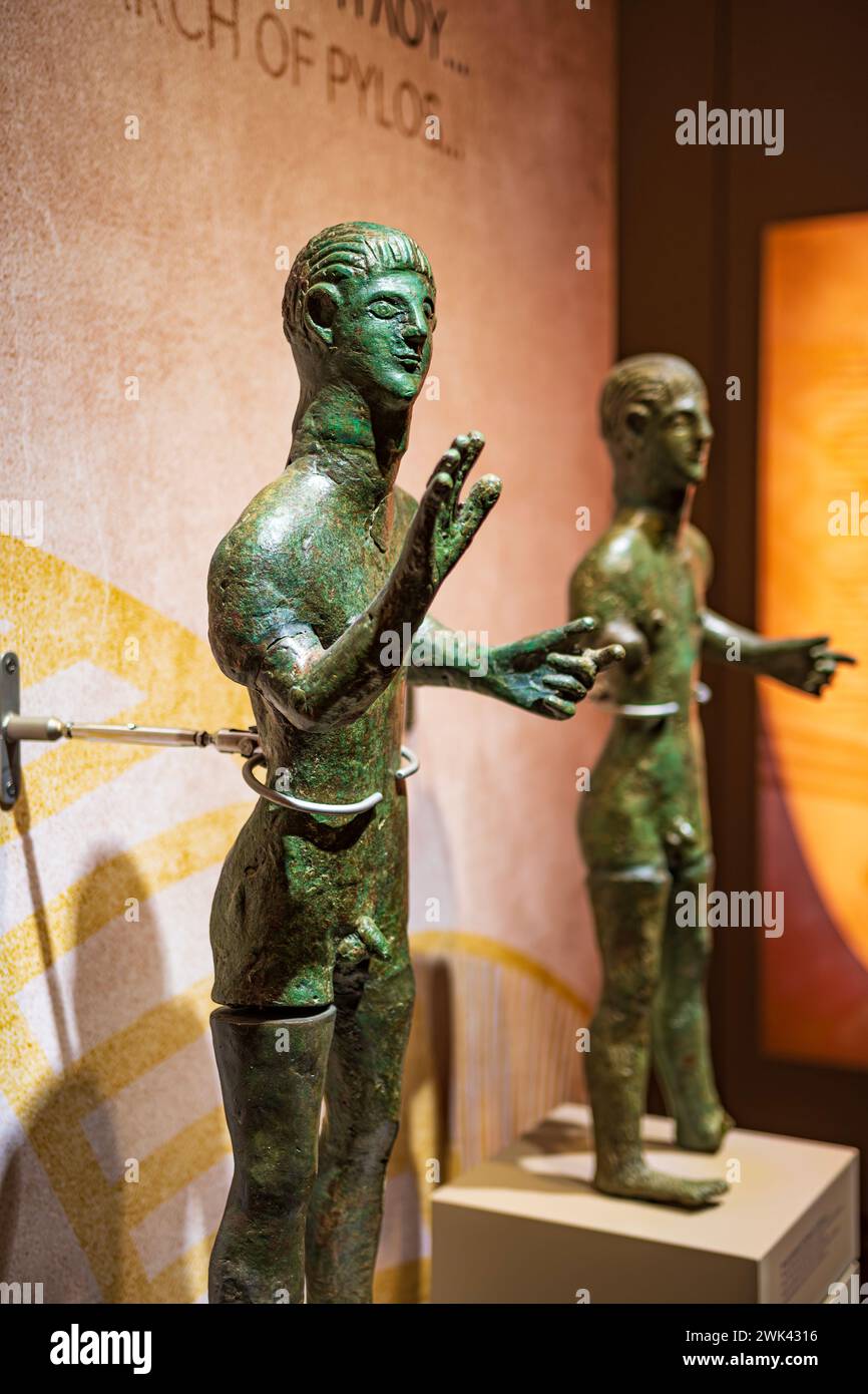 Inside the Archaeological Museum of Pylos in Niokastro area, Castle of ...