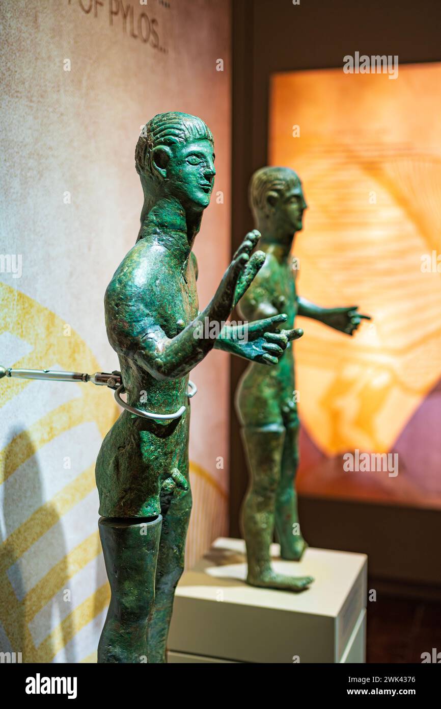 Inside the Archaeological Museum of Pylos in Niokastro area, Castle of ...