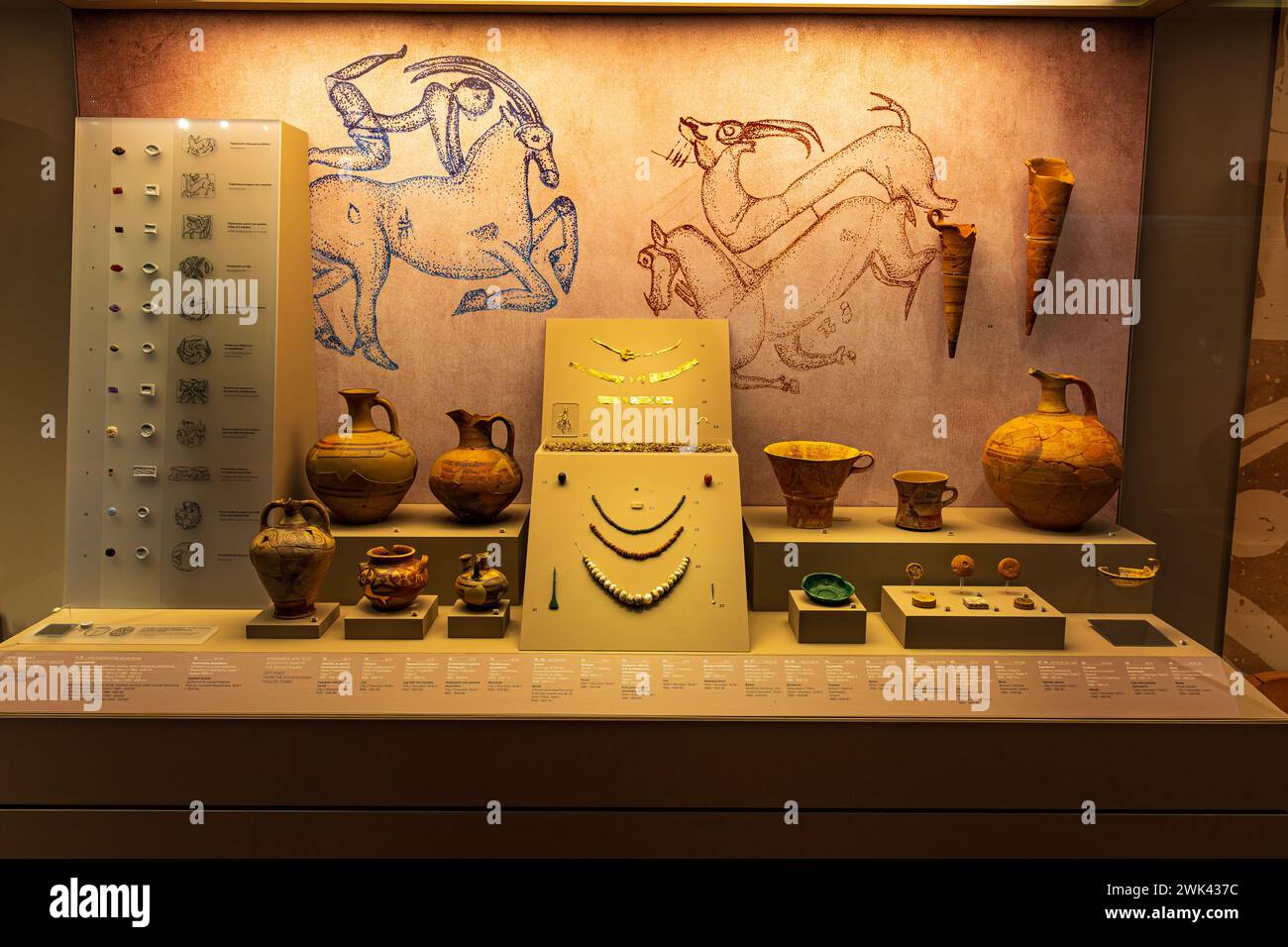Inside the Archaeological Museum of Pylos in Niokastro area, Castle of ...