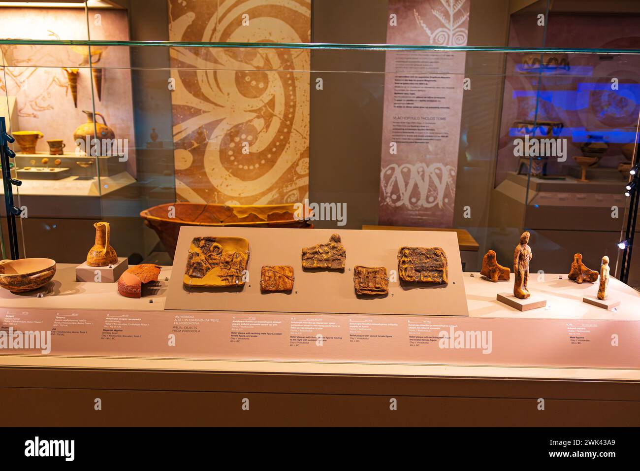Inside the Archaeological Museum of Pylos in Niokastro area, Castle of ...