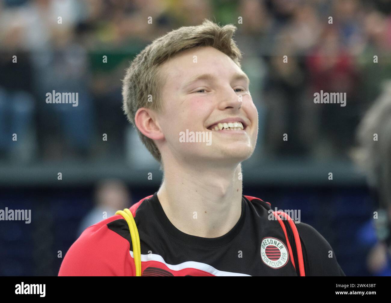 18 February 2024, Saxony, Leipzig: Athletics/Indoor: German ...