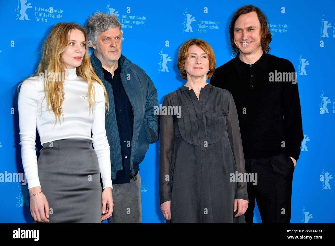Lilith Stangenberg, Matthias Glasner, Corinna Harfouch und Lars ...