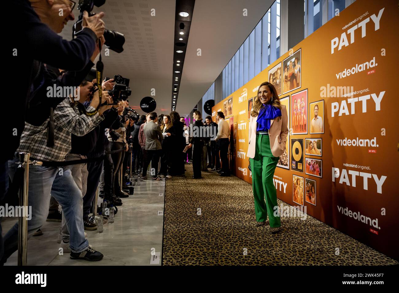 AMSTERDAM - Patty Brard on the red carpet prior to the premiere of the ...