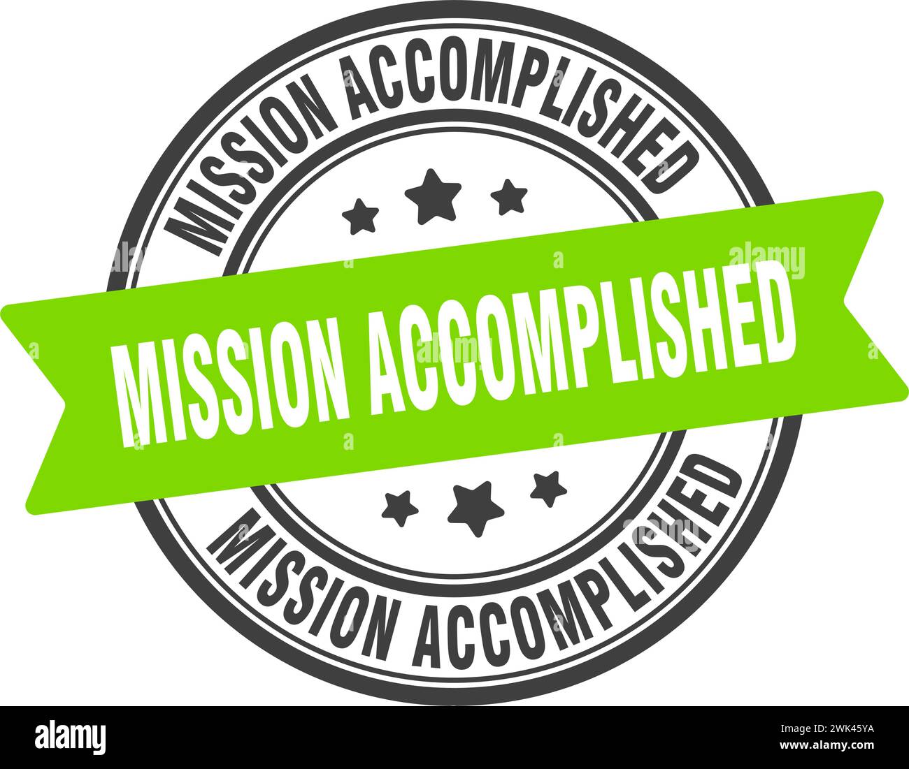 mission accomplished stamp. mission accomplished round sign. label on ...